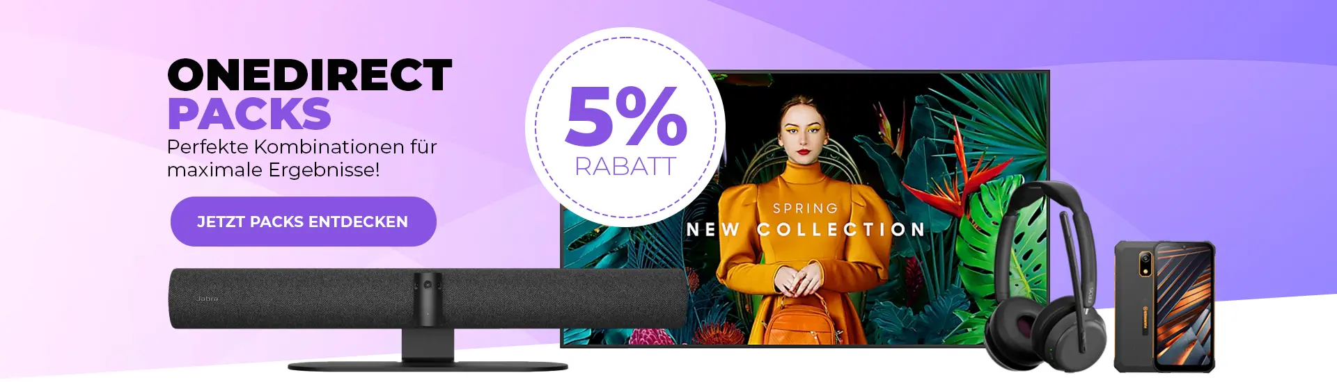 Onedirect: Onlineshop für Headsets, Telefone, Funkgeräte & mehr